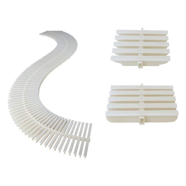 Single Interface Pool Gutter Grating | Swimming Pool Grating - Degaulle